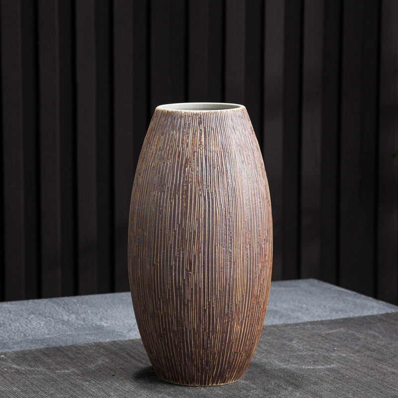Zen ceramic vase - 9‘’ – Bloom Floret